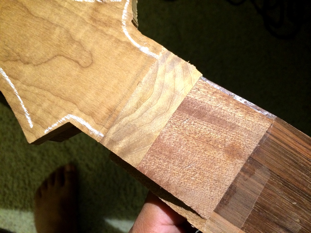 Cleaning up the Scarf – Lutherie…