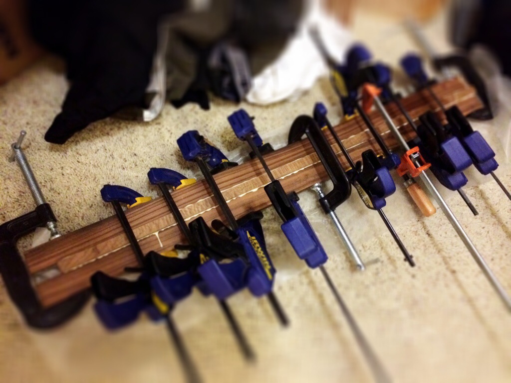 Prep for Roger & Ganesh’s Builds – Lutherie…